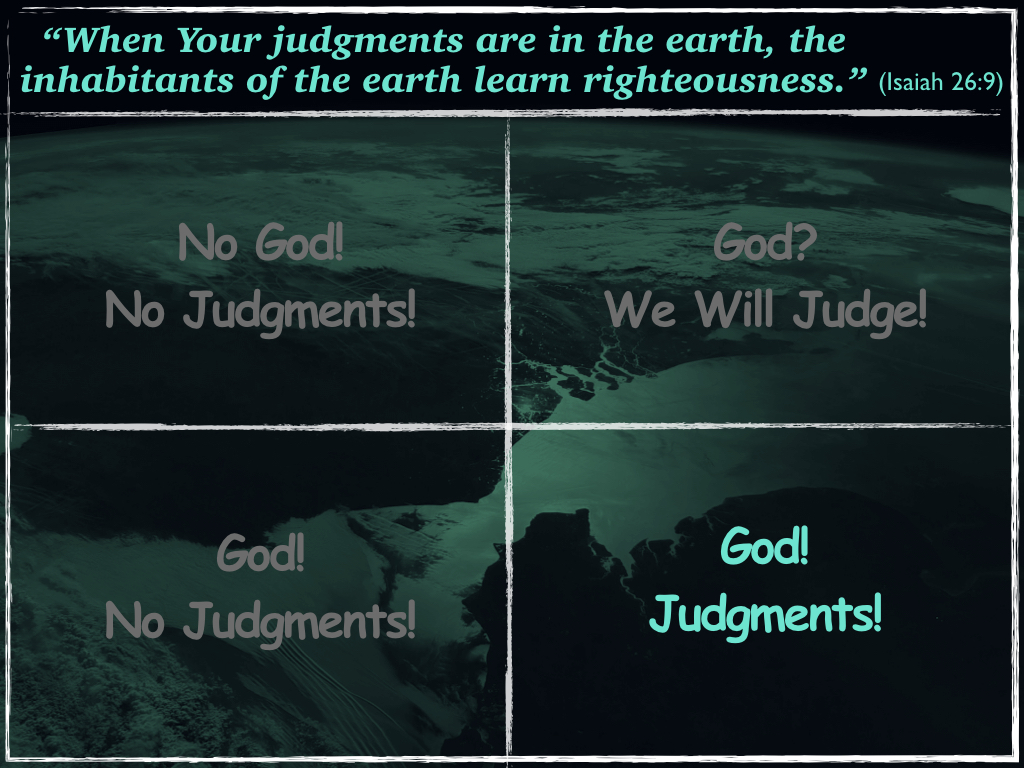 God! Judgments! | SPIRIT WORD & CROSS